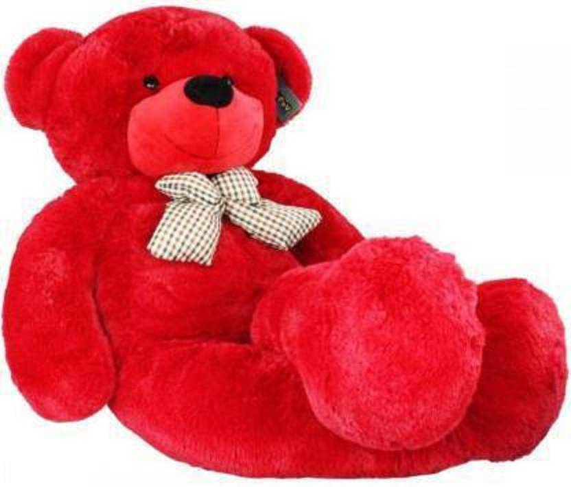rathore 879 enterprises Unique RED teddy bear- 5 feet - 152 cm - Unique ...