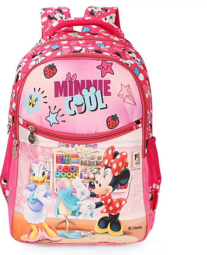 POLO CLASS Minnie Mouse School Bag Pink 25 L Backpack Multicolor ...