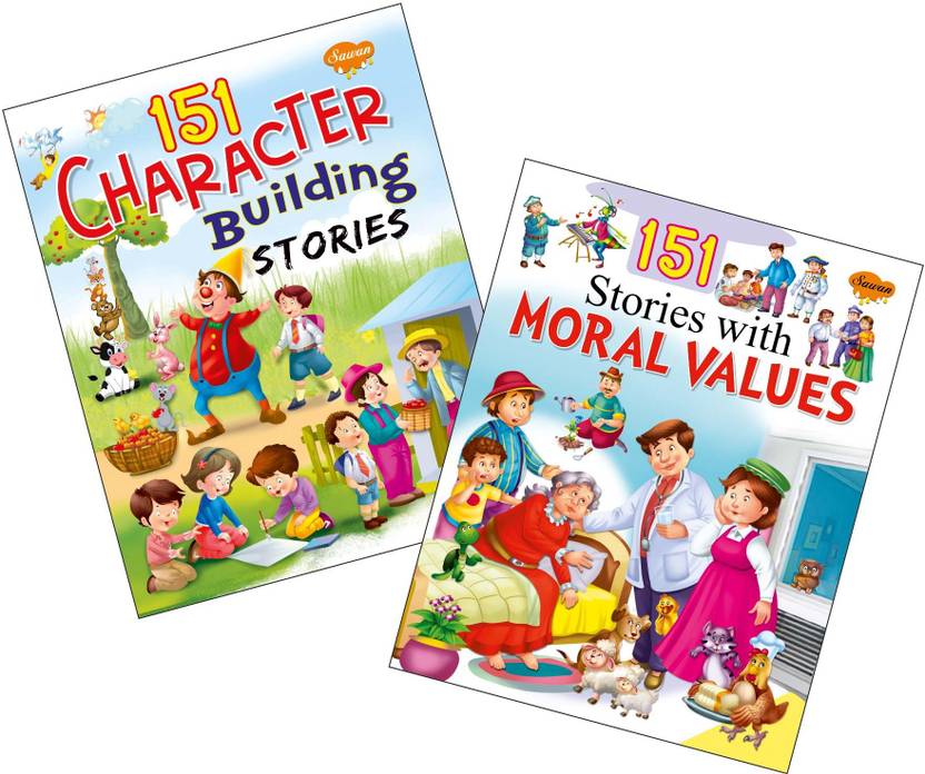 Best For Children Set Of 2 Story Books | Moral Values & Character ...