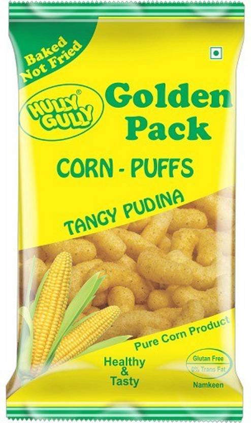 Hully Gully TANGY PUDINA Puffcorn Price in India - Buy Hully Gully ...