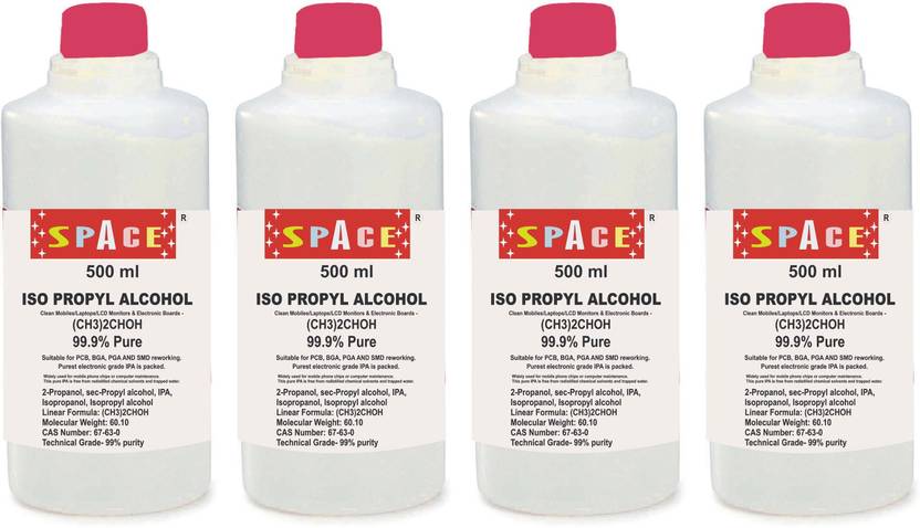 SPACE Isopropyl Alcohol 99% 2000ml Cleaner/Cleaning Solution to Clean ...