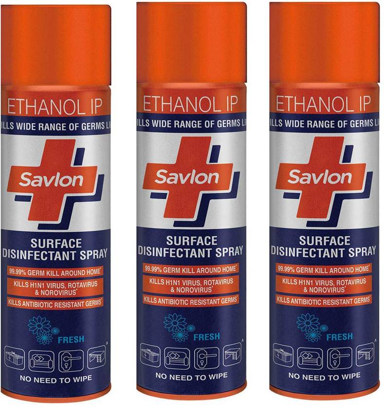 Savlon Surface Disinfectant Spray 170 GM X3 | Flipkart.com