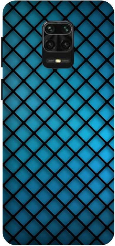 KARJUN Back Cover for Mi Redmi Note 9 pro ( Blue Design) Printed Case ...