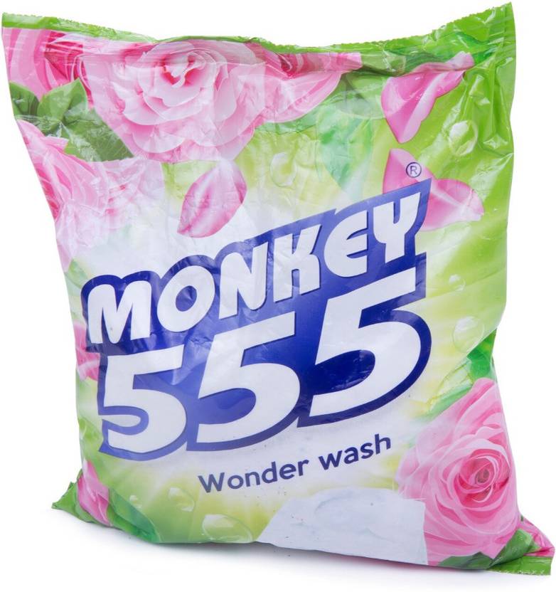 Monkey 555 Wonder Wash Detergent Powder Detergent Powder 1 kg Price in ...