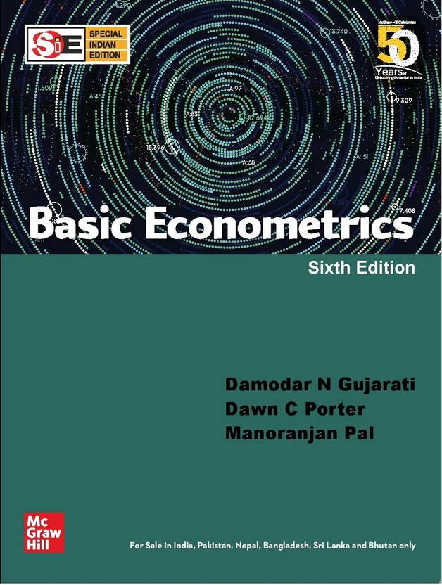 Basic Econometrics Buy Basic Econometrics By Gujarati Damodar N At