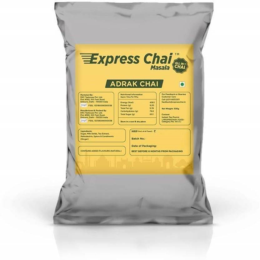 Express Chai Masala Yellow Adrak Elaichi Chai (Ginger, Cardamom ...