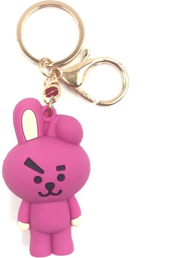 Good Goody BT21 BTS Cooky Character (Pink) Keyring Mascots Friends Kpop | Tata, Mang, RJ, Cooky ...