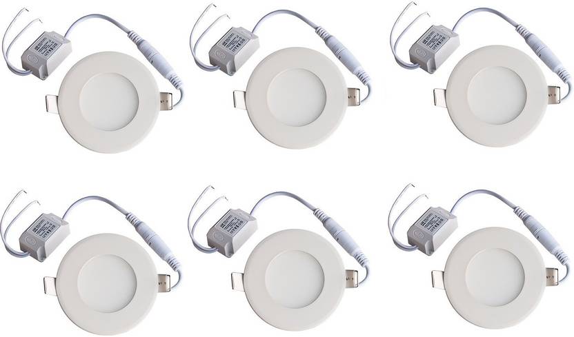 ROSHANI MARKETING 4 watt LED Round Slim Panel Light False Ceiling POP ...