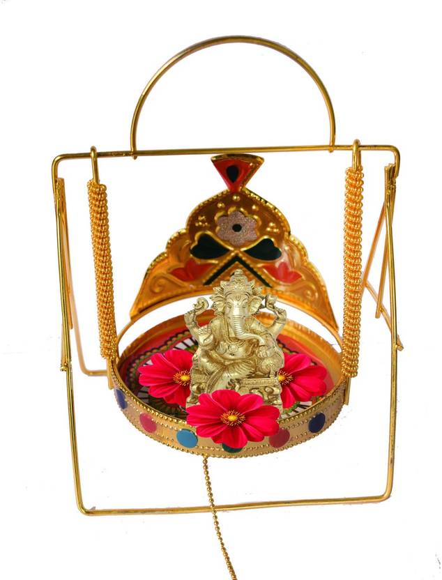 MARSHLAND Laddu Gopal Jhula,Lord Krishna Jhula,Swing for Krishna Idol ...