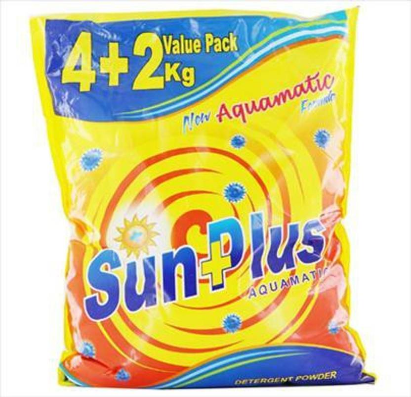 Sunplus sunpluswashingpowder Detergent Powder 6 kg Price in India - Buy ...