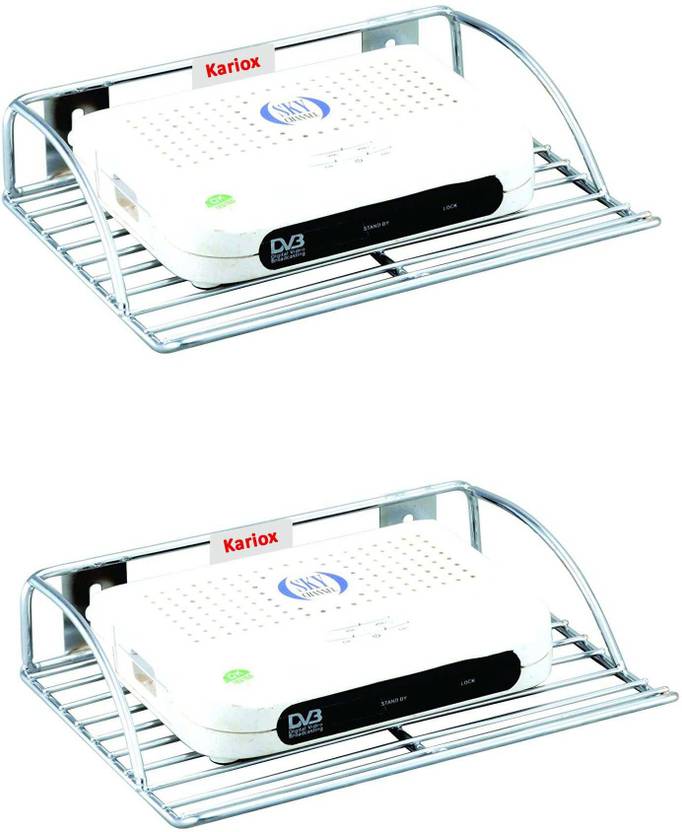 kariox Set Top Box / DTH Stand - Wall Mount Stand / Wifi Router Stand ...