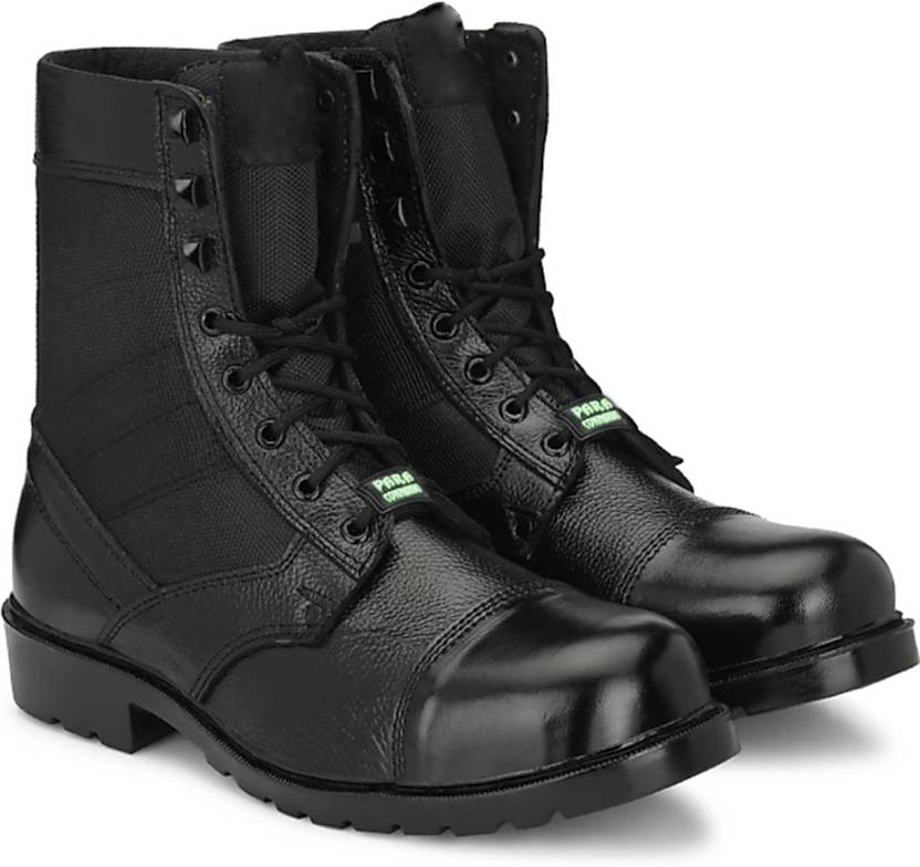Para Commando High Ankle Long Combat Army Boot Shoes For Men - Buy Para ...