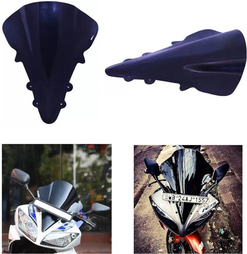 Ride Adventure Y-V2 Windshield Bike Windshield Price in India - Buy ...