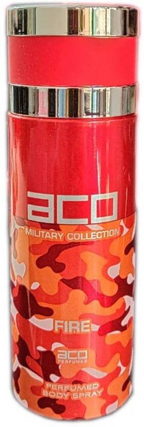 aco PERFUMES FIRE perfume body spray 200ml Deodorant Spray - For Men ...