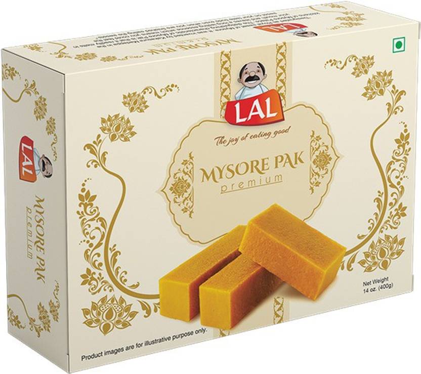 Lal Mysore Pak (400g) Box Price in India - Buy Lal Mysore Pak (400g ...