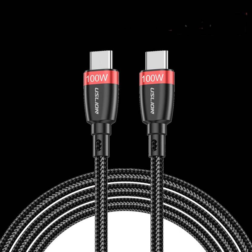 uslion USB Type C Cable 1 m PD 100W USB C to USB Type C Cable for ...