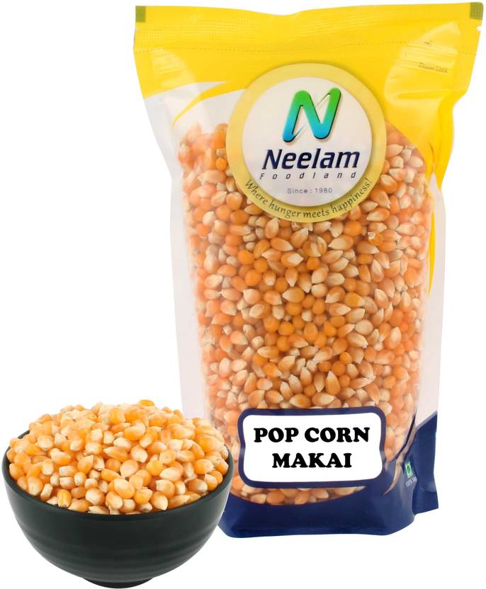 Neelam Foodland Pop Corn Kernels (Seeds), 1 Kgs Popcorn Price in India ...