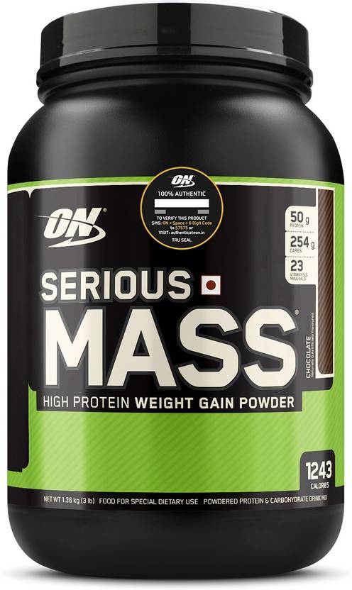Optimum Nutrition (ON) Serious Mass High Protein and High Calorie ...