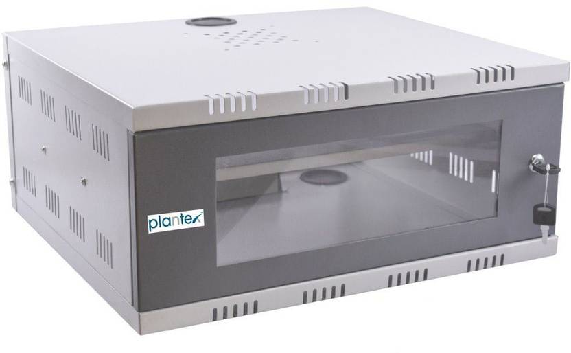 Plantex High Grade CCTV/DVR/NVR Cabinet Box/DVR Rack Wall Mount with ...
