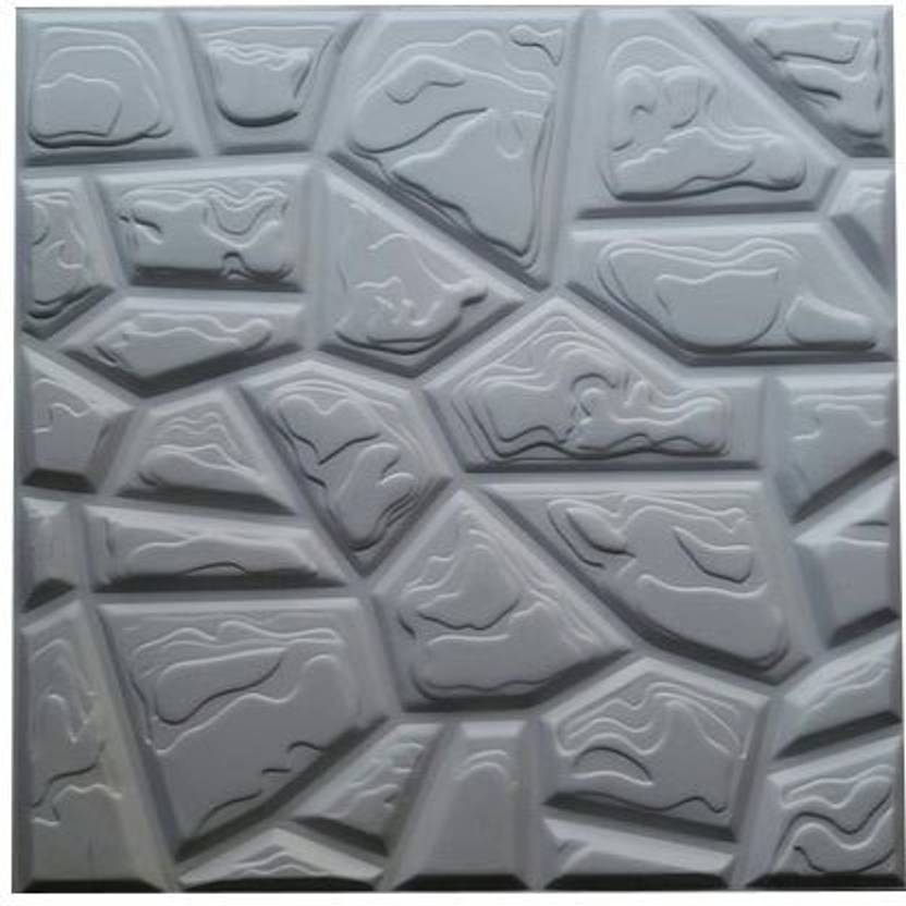 Skywall 3D uPVC Wall Panel Stone Pack of 12 Drywall Panel Price in ...
