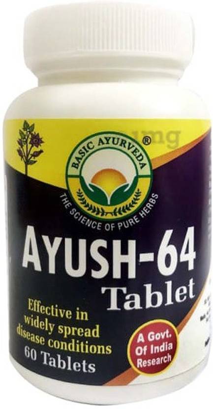 Basic Ayurveda Ayush-64 Tablet (60tab) Price in India - Buy Basic ...
