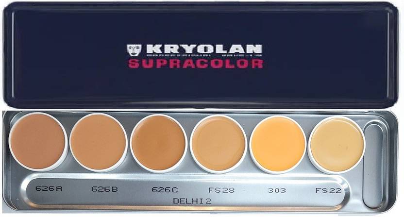 KRYOLAN Supracolor Palette 6 Color (Delhi -2) Concealer - Price in ...