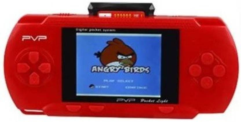 Clubics PVP Pocket Gaming Console for Kids (RED) 1 GB with SUPER MARIO ...