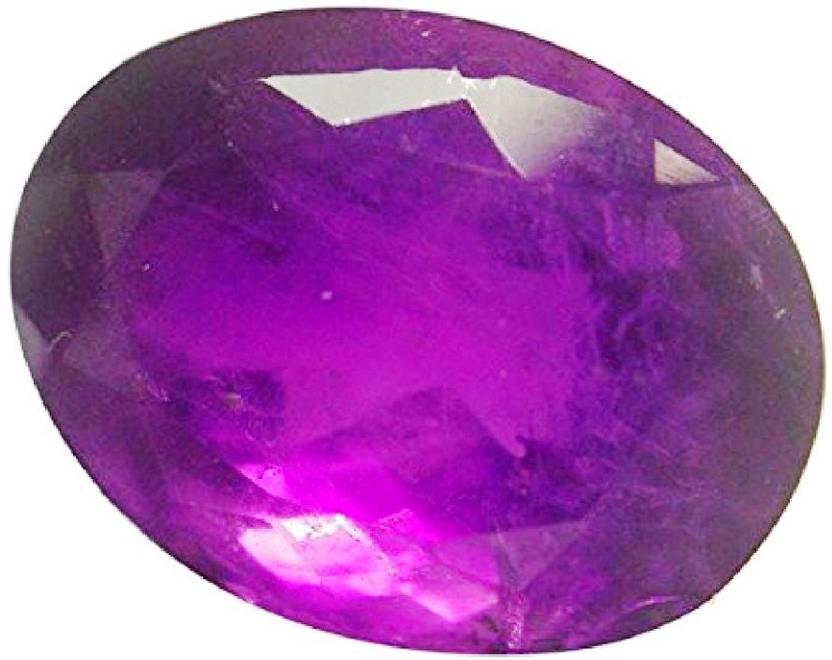 Takshila Gems Natural Amethyst Stone Katela Stone 9 Carat / 10 Ratti ...