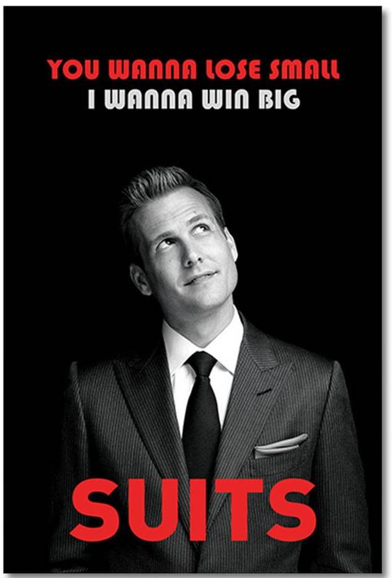 Suits TV Series Poster - Harvey Specter Poster - Suits Posters for Room ...