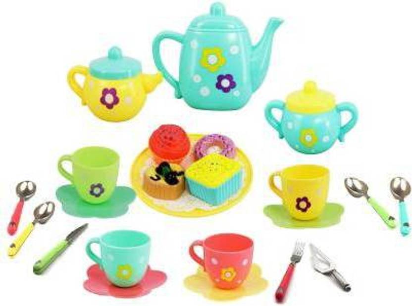 DhyeyCollection Tea Party Role Play Kitchen Set Toy for Kids - Tea ...