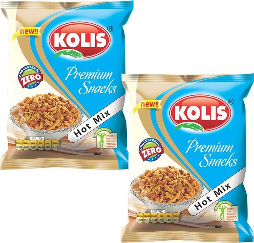 kolis Hot Mix 200 gm Combo Pack (200 gm*2 = 400 gm) Price in India ...