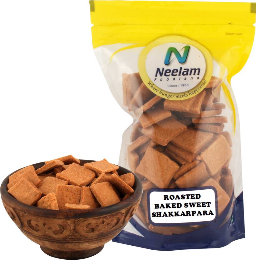 Neelam Foodland Roasted Baked Sweet SHAKKARPARA 400GM Price in India ...