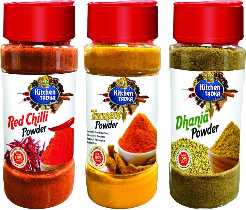 KITCHEN TADKA |Red Chilli|Lal Mirch|Coriander|Dhaniya|Turmeric|Haldi ...