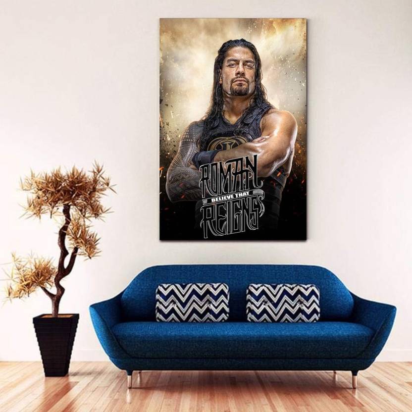 voorkoms 30.48 cm Roman Reigns Wrestling WWE wall sticker for living ...
