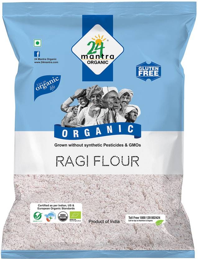 24 mantra ORGANIC Ragi Flour Price in India - Buy 24 mantra ORGANIC ...