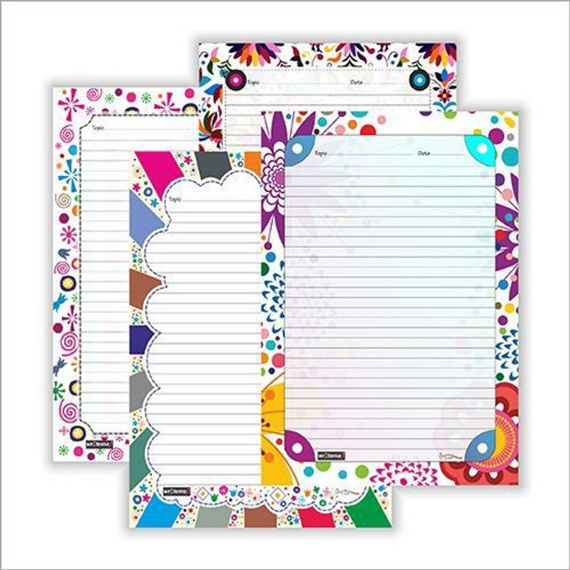 Flipkart.com | anjanaware ruled A4 70 gsm Project Paper - Project Paper