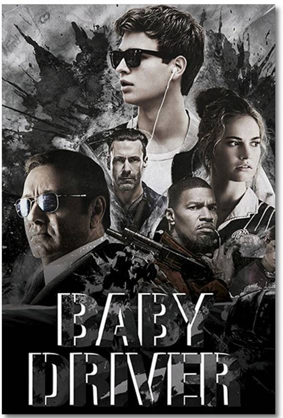 Baby Driver Movie Poster - Baby Driver Posters for Room and Office ...