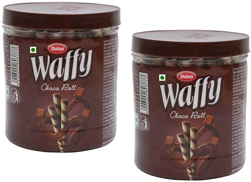 Dukes Waffy Choco Wafer Rolls Wafer Rolls Price in India - Buy Dukes ...