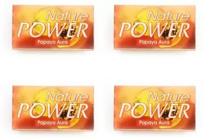 nature power Papaya Bath soap pack of 4 - Price in India, Buy nature ...