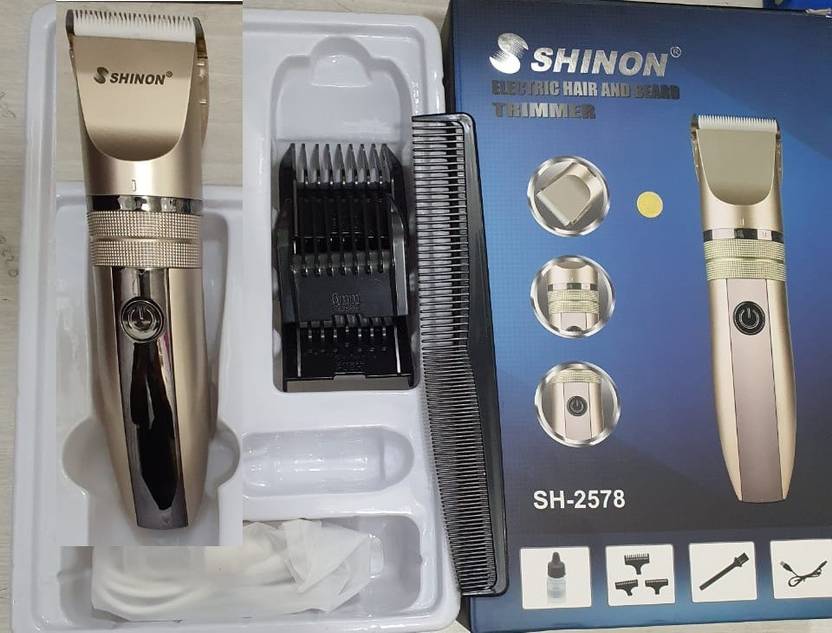 Shinon SH-2578 Runtime: 45 min Trimmer for Men Price in India - Buy ...