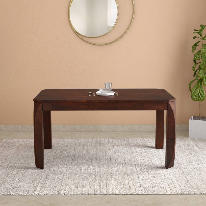Godrej Interio Premio Solid Wood 6 Seater Dining Table Price in India - Buy Godrej Interio ...