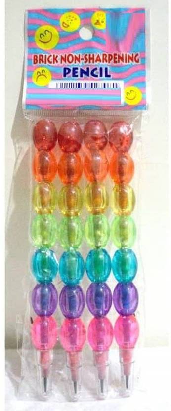 Flipkart.com | Quinergys ™Rainbow Color Brick Non-Sharpening Stack ...