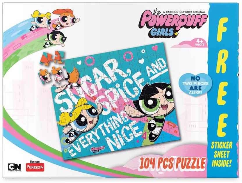 FUNSKOOL Powerpuff Girls Puzzle - Powerpuff Girls Puzzle . shop for ...
