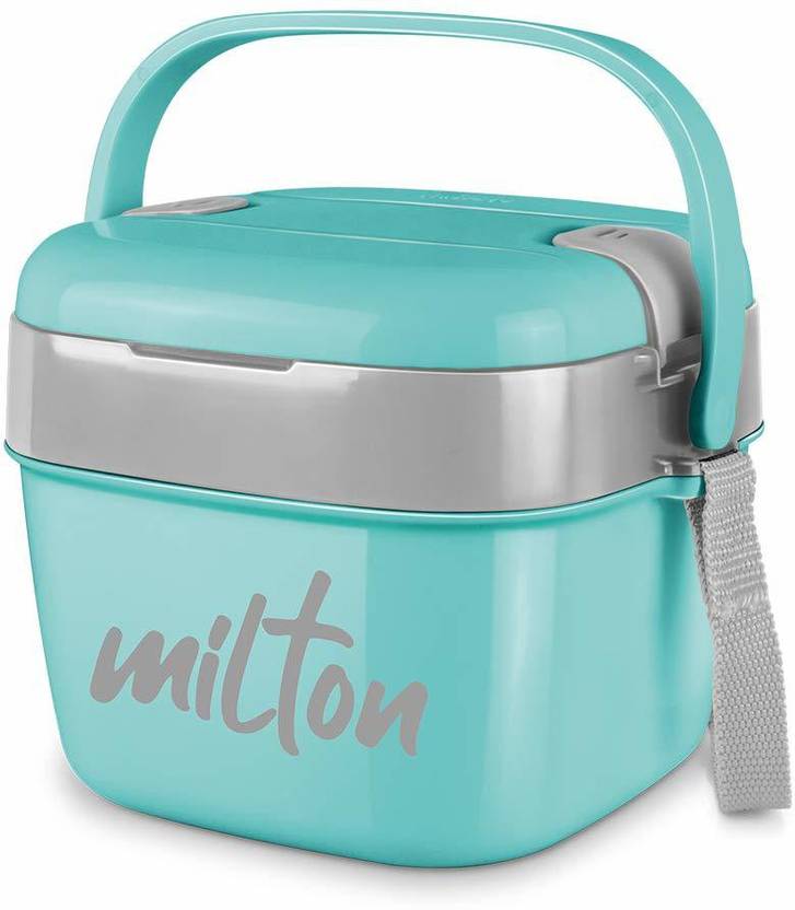 Flipkart.com | MILTON Cubic Small Tiffin Box, 800 ml 2 Containers Lunch ...