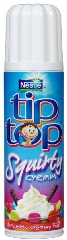 NESTLE Tip Top Squirty Cream (Whip Cream Spray) Sealing Spray Paste ...