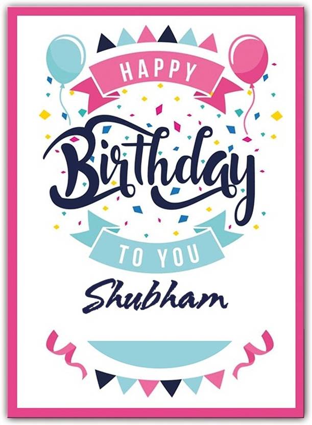 Midas Craft Happy Birthday Shubham ….13 Gift Birthday Quote Greeting ...