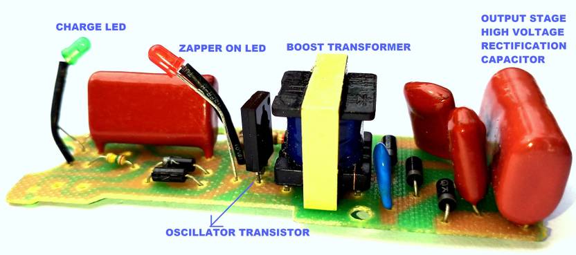 ASEAB HY402D High Voltage Mosquito Zapper Circuit Board Miscellaneous ...