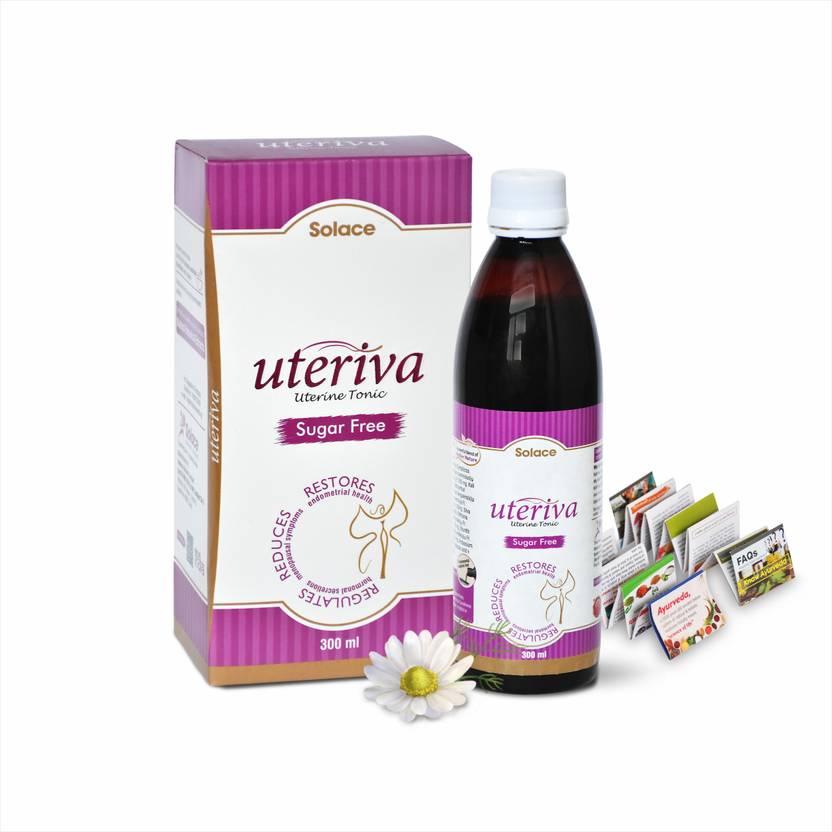 Uteriva SUGAR FREE AYURVEDIC UTERINE SYRUP TO FULFILL FEMALE'S HORMONAL ...