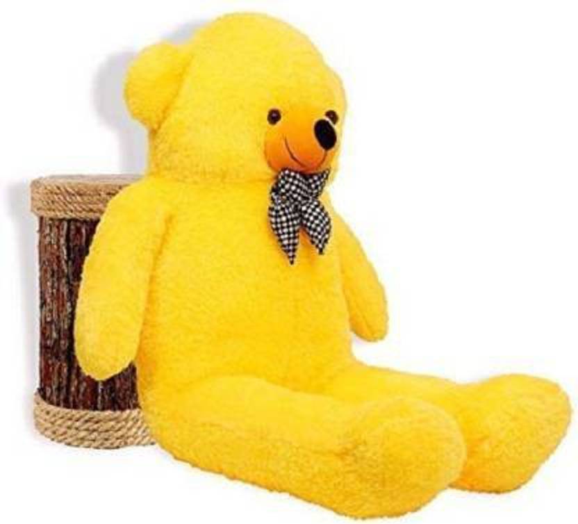 DEVIN 3 FEET YELLOW ADORABLE SOFT TEDDY BEAR - 90 cm - 3 FEET YELLOW ...