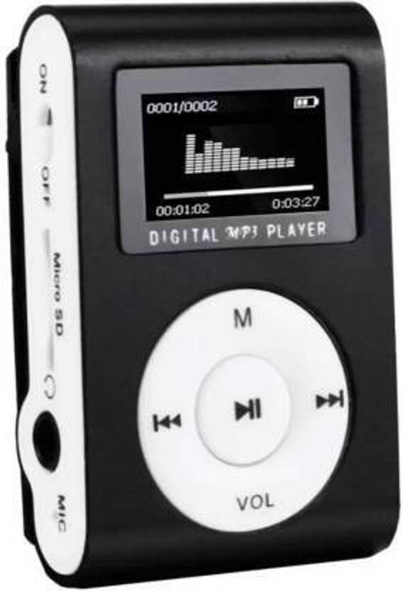 Avlokan Digital MP3 Music Player LED Screen and Torch with Stereo 32 GB ...